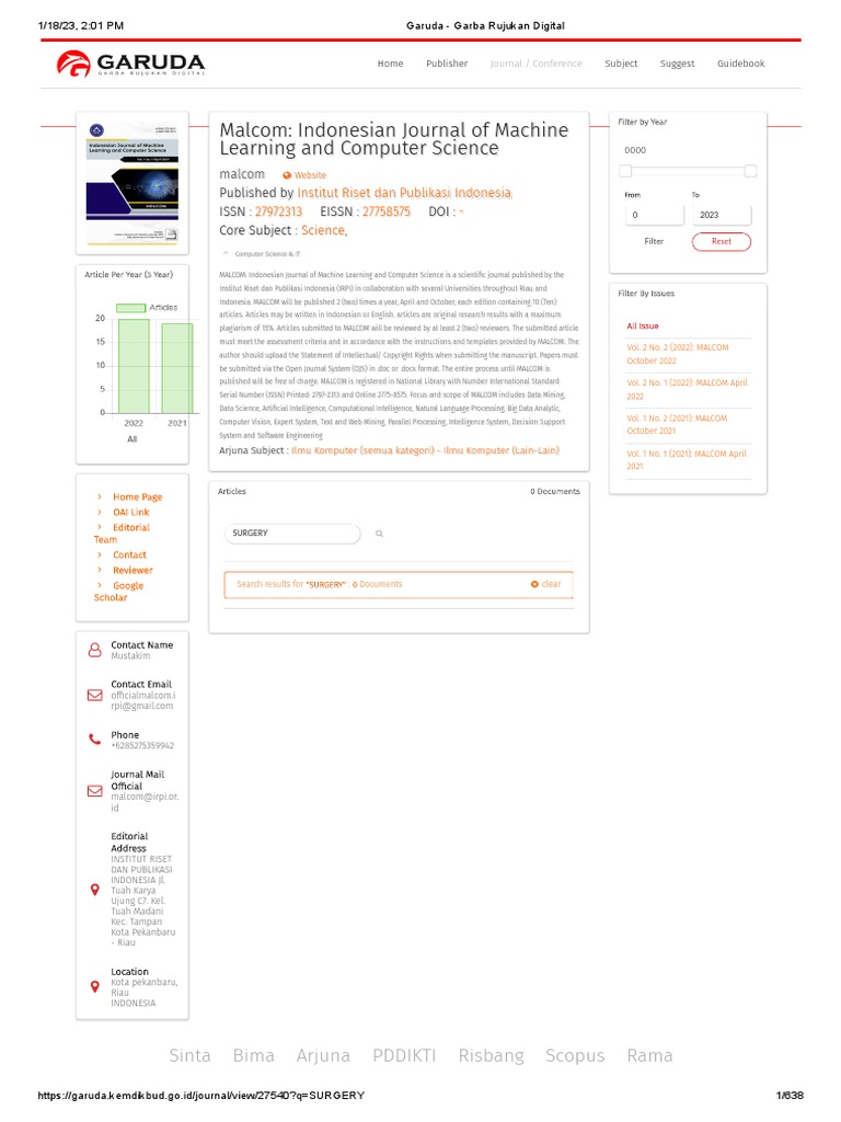 Garuda - Garba Rujukan Digital SURGERY | PDF | International Standard ...