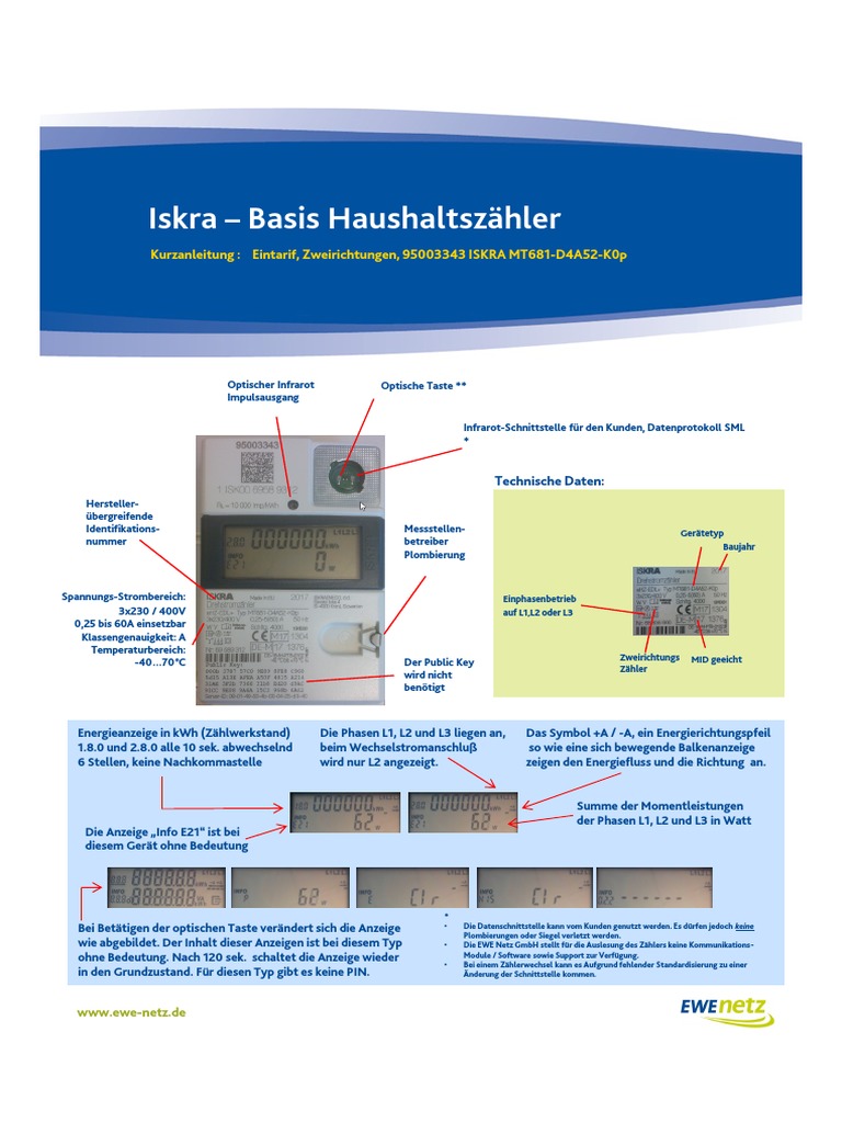 ISKRA MT681-D4A52-K0p 95003343 | PDF