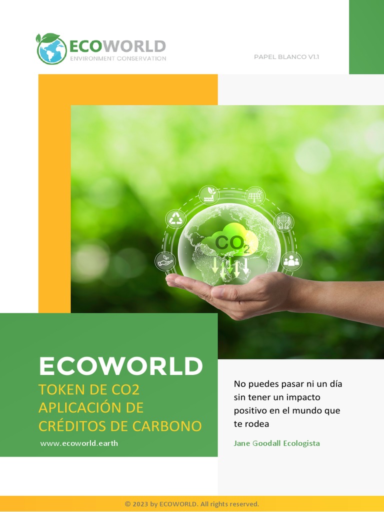 ECOWORLD Spanish Version | PDF | Gases de efecto invernadero | Compensación de carbono