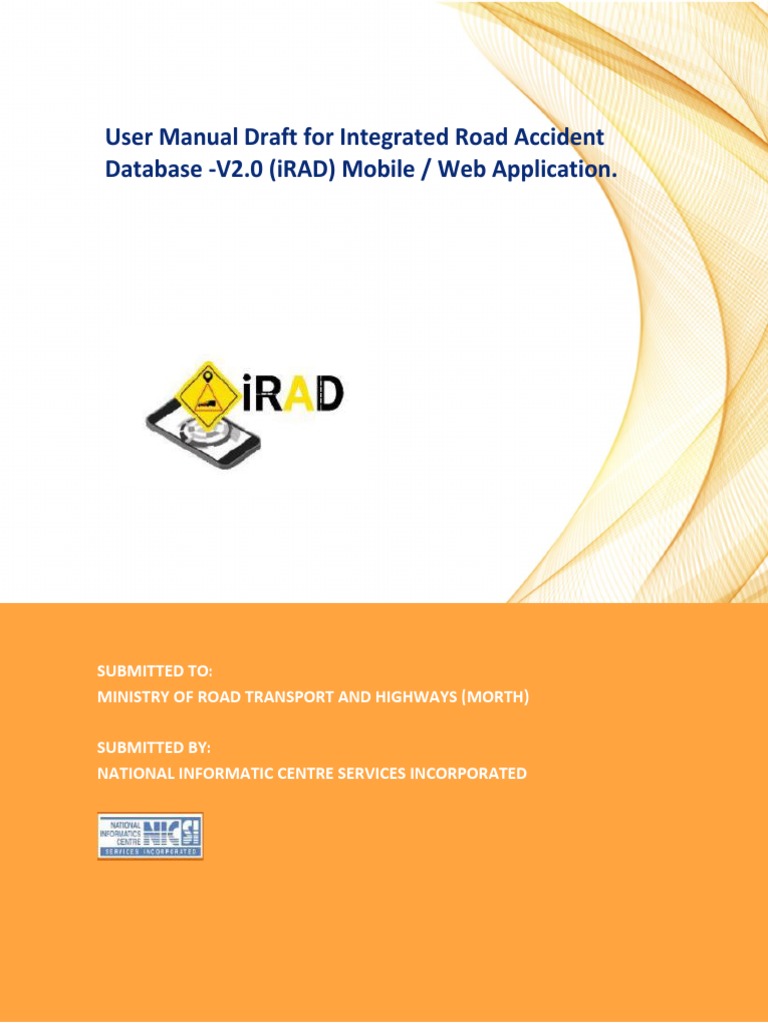 iRAD User Manual V 2.0 Draft | PDF | Mobile App | Login