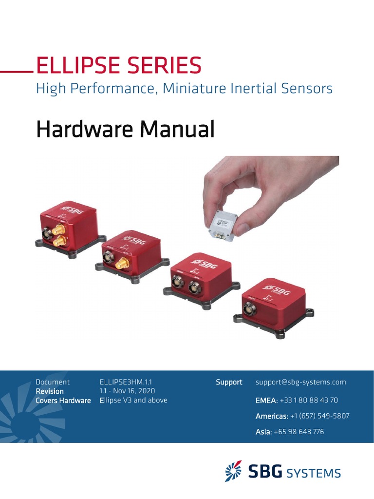 Ellipse+3+ +Hardware+Manual | PDF | Inertial Navigation System ...
