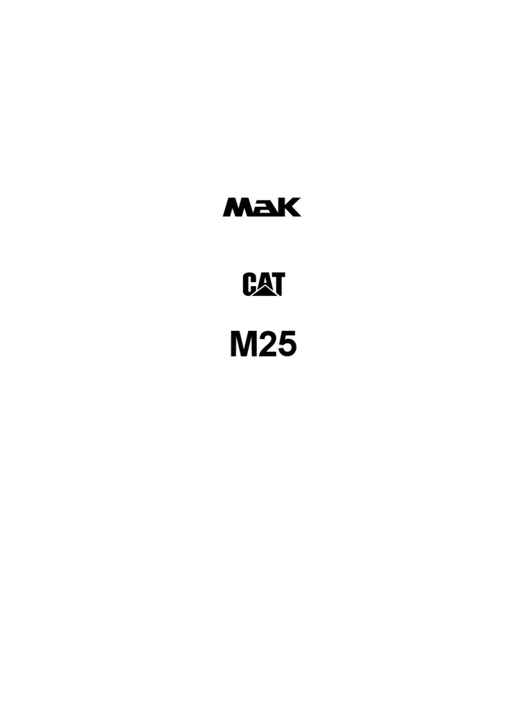 Mak M25 | PDF | Valve | Screw