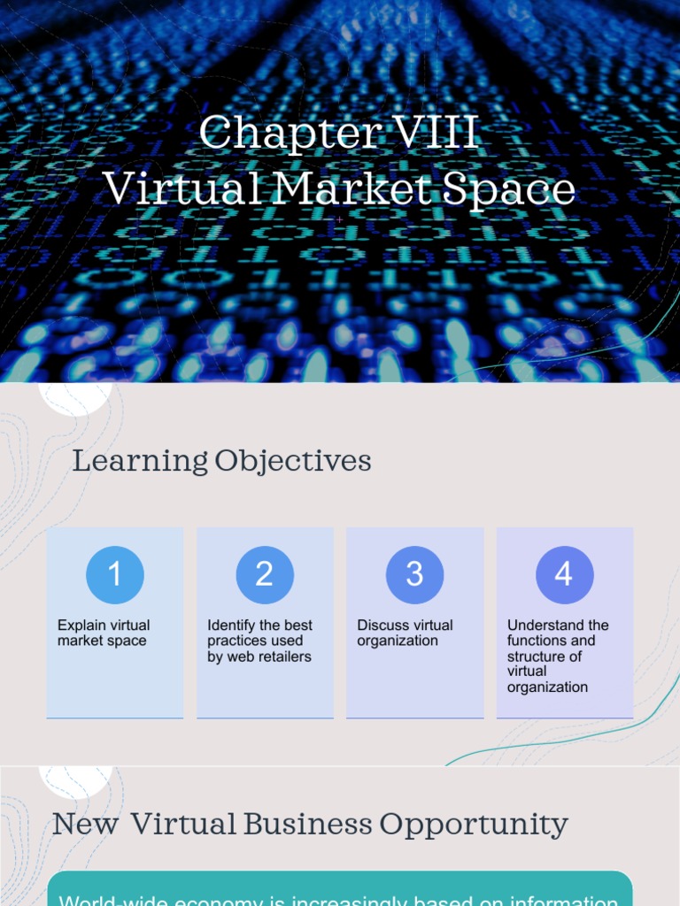 8 Virtual Market Space | PDF | Market (Economics) | Sales