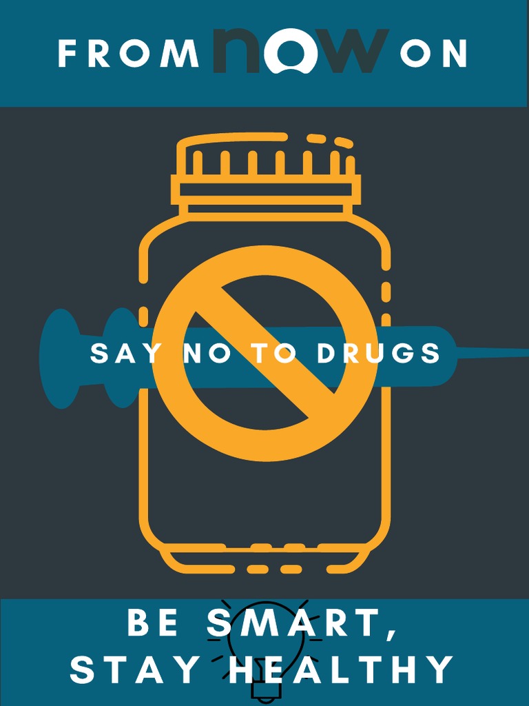 Say No to Drugs Campaign Sign | PDF