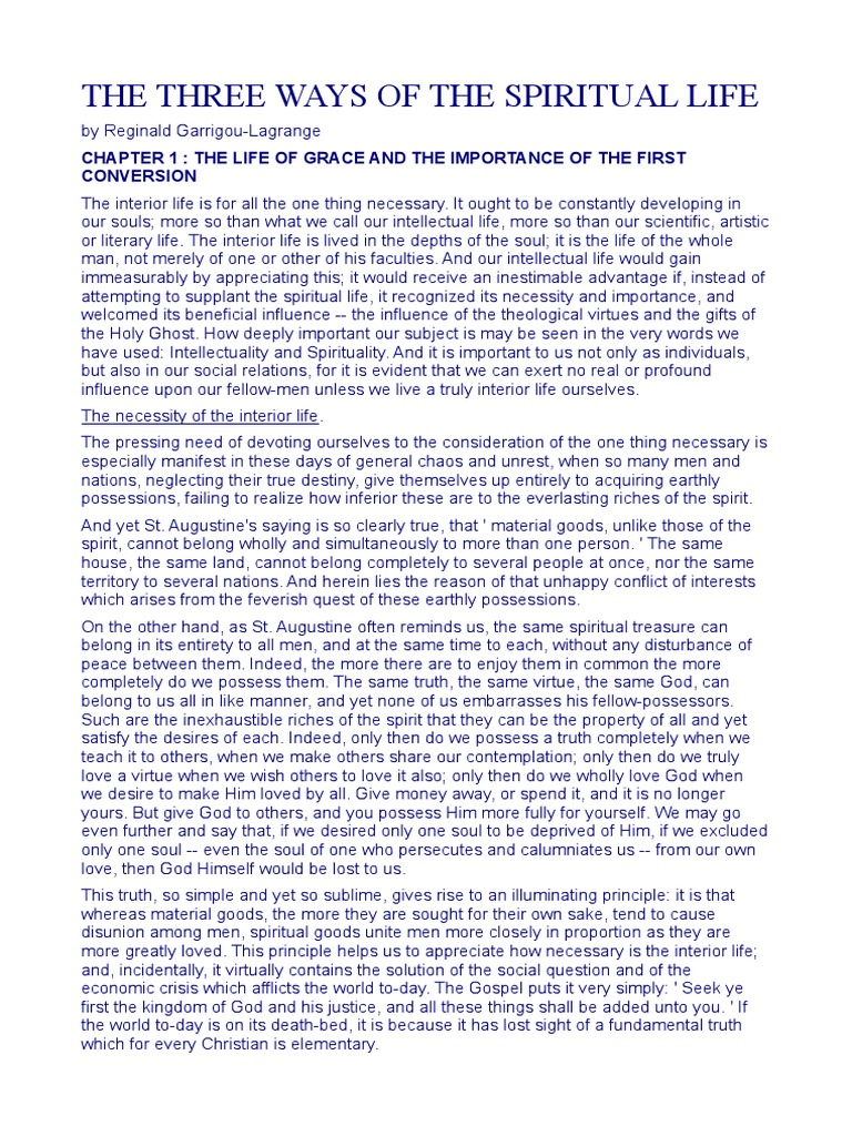 Las Tres Conversiones Del Alma, Ingles | PDF | Grace In Christianity ...