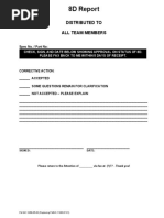 8D Report Format | PDF | Business | Computing And Information Technology