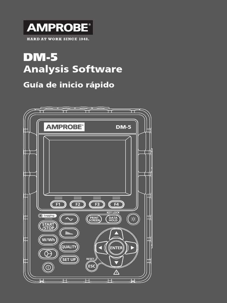 DM-5 Software Manual | PDF | Ventana (informática) | Ingeniería Informática