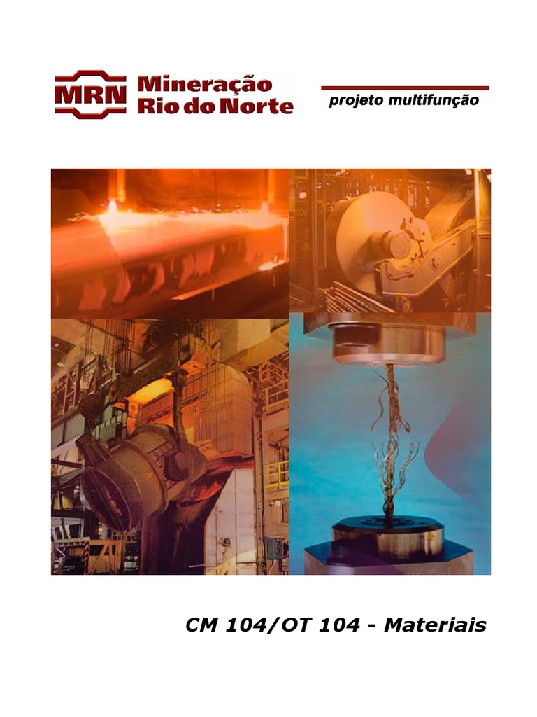 MRN CM 104 - OT 104 - Materiais (Apostila) | Download grátis PDF | Liga ...