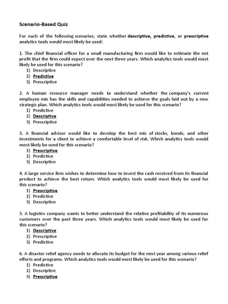 Logistics Management Quiz | PDF | Forecasting | Analytics