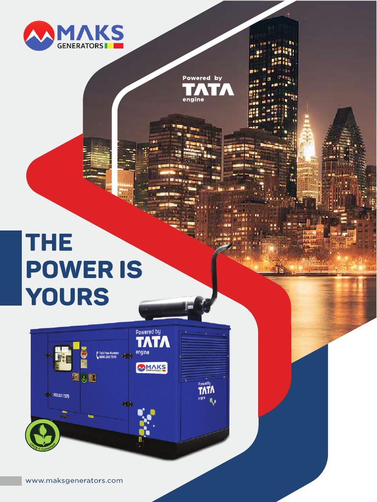 TATA Genset Catalog | PDF