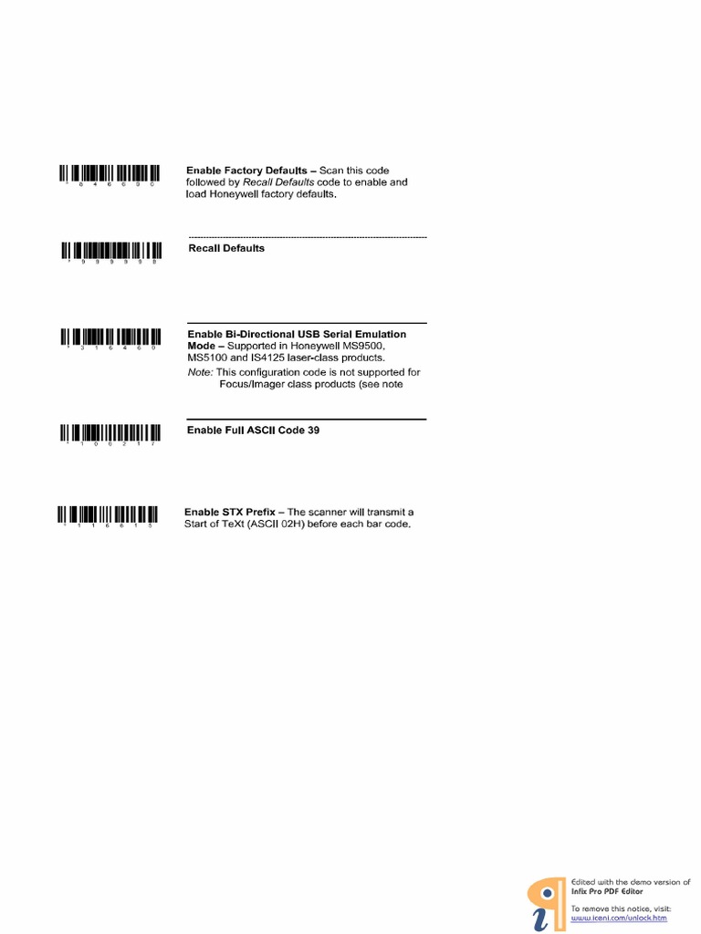 Honeywell MS9520 Manual | PDF