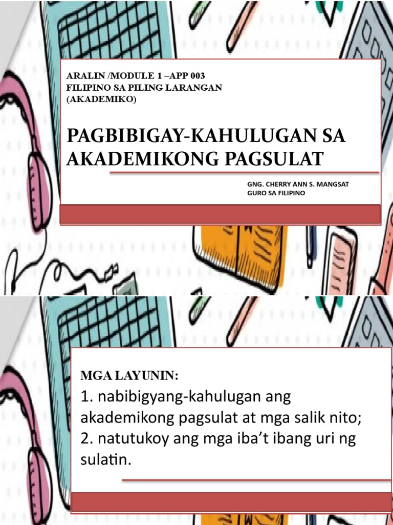 App 003 Module 1 | PDF