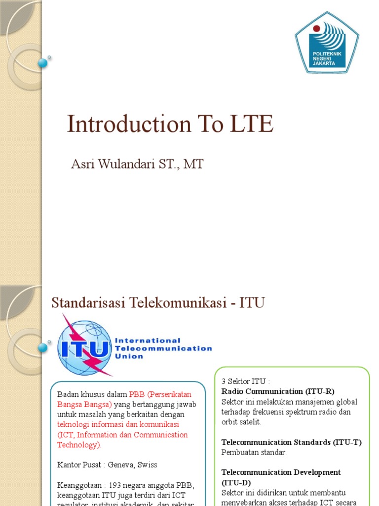 Materi1 - Introduction To LTE | PDF