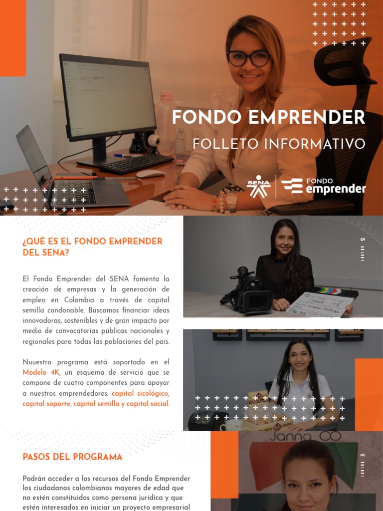 Apoyo al emprendimiento a través del Fondo Emprender del SENA: requisitos, pasos y rubros ...