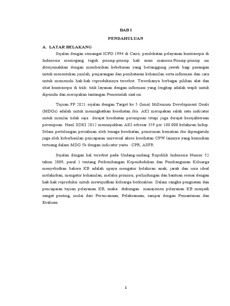 Bab 1 & 2 | PDF | Pengembangan Diri