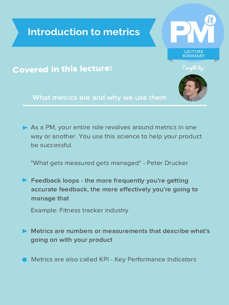 CHEAT SHEET - Introduction To Metrics | PDF CHEAT SHEET - Introduction To Metrics | PDF