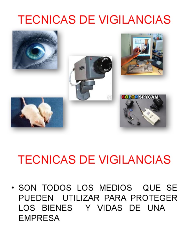 Tecnicas de Vigilancias | PDF | Vigilancia | Policía
