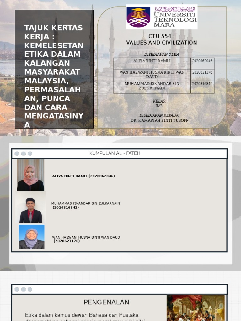 Ctu 554 Kertas Kerja 1 | PDF