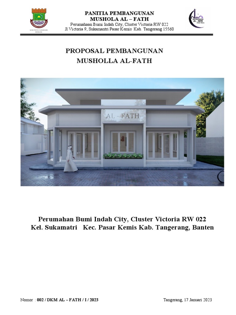 Contoh Proposal Pembangunan Musholla | PDF
