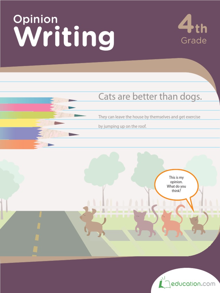 Opinion Writing Workbook | PDF | Reason | Homework