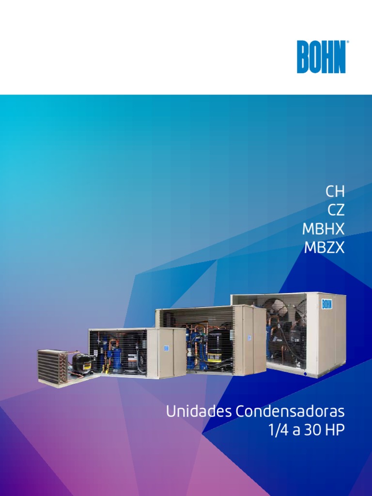 Catalogo BOHN 2021 | PDF | Mecánica de Medios Continuos | Tecnologías de gas
