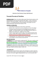 ASPEN TPN Dosing Guidelines Summary | PDF | Nutrients | Clinical Medicine