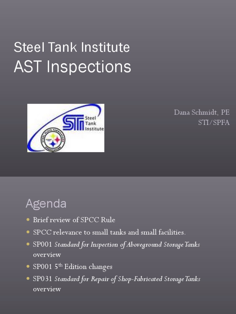 Silo - Tips Steel Tank Institute Ast Inspections Dana Schmidt Pe Sti ...