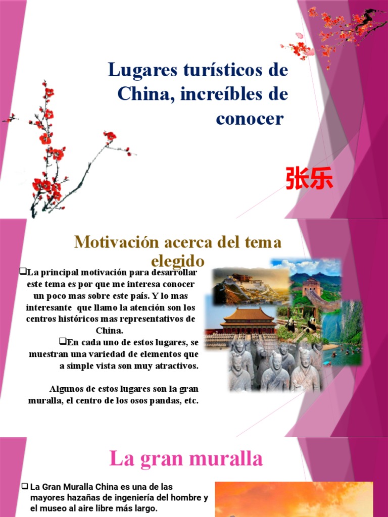 Exposicion Del Tema Chino Elegido | PDF | China | Política mundial