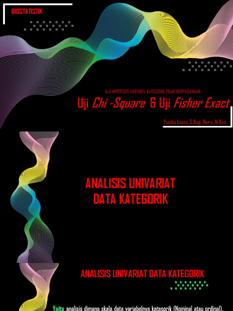 Uji Chi Square Dan Uji Fisher Exact | PDF