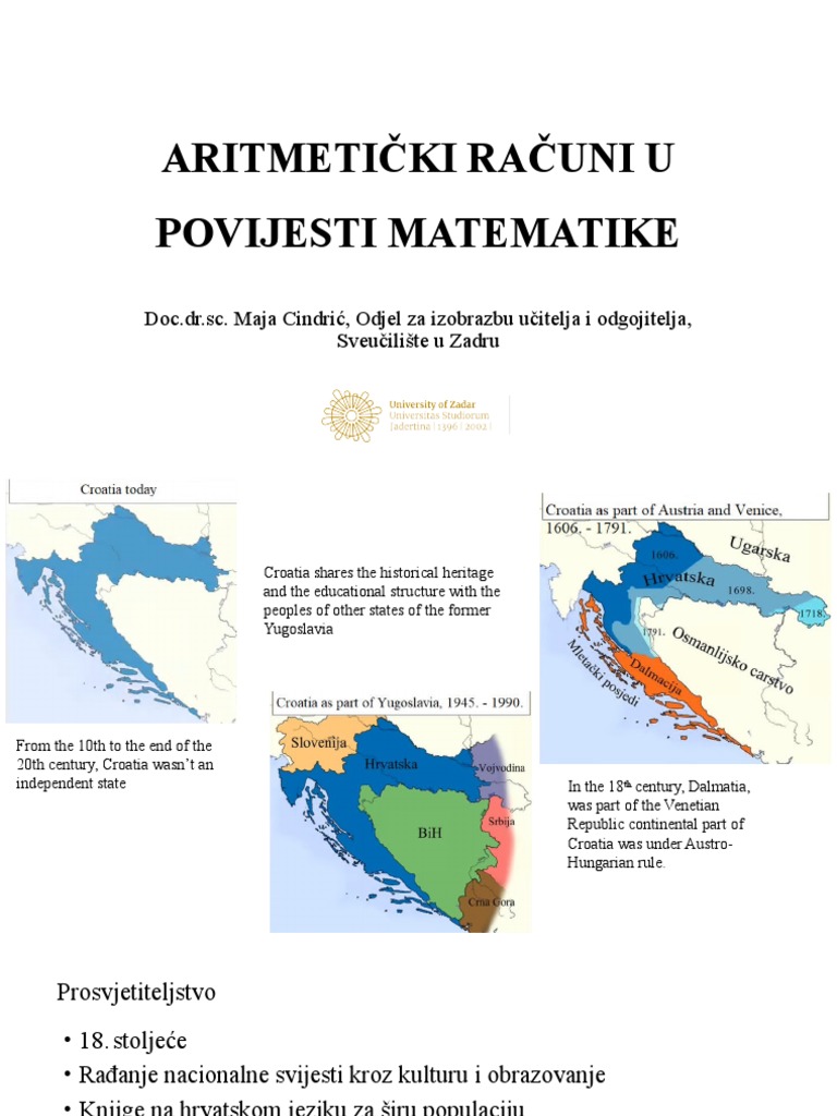 Računanje Kroz Povijest Nastave Matematike | PDF