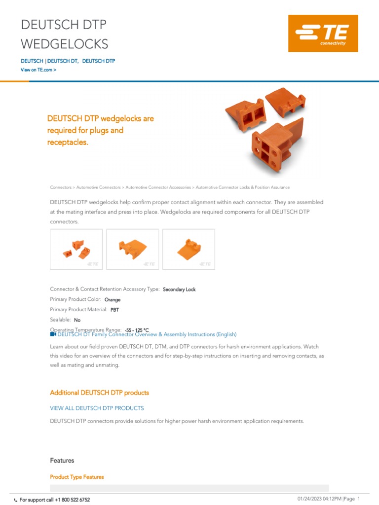 Product CAT D486 W416.Datasheet | PDF | Electrical Connector | Electricity