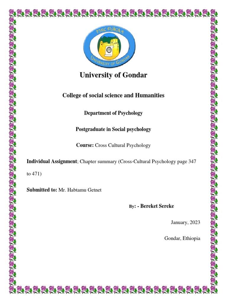 Bereket Chapter Summary | PDF | Leadership | Mental Disorder