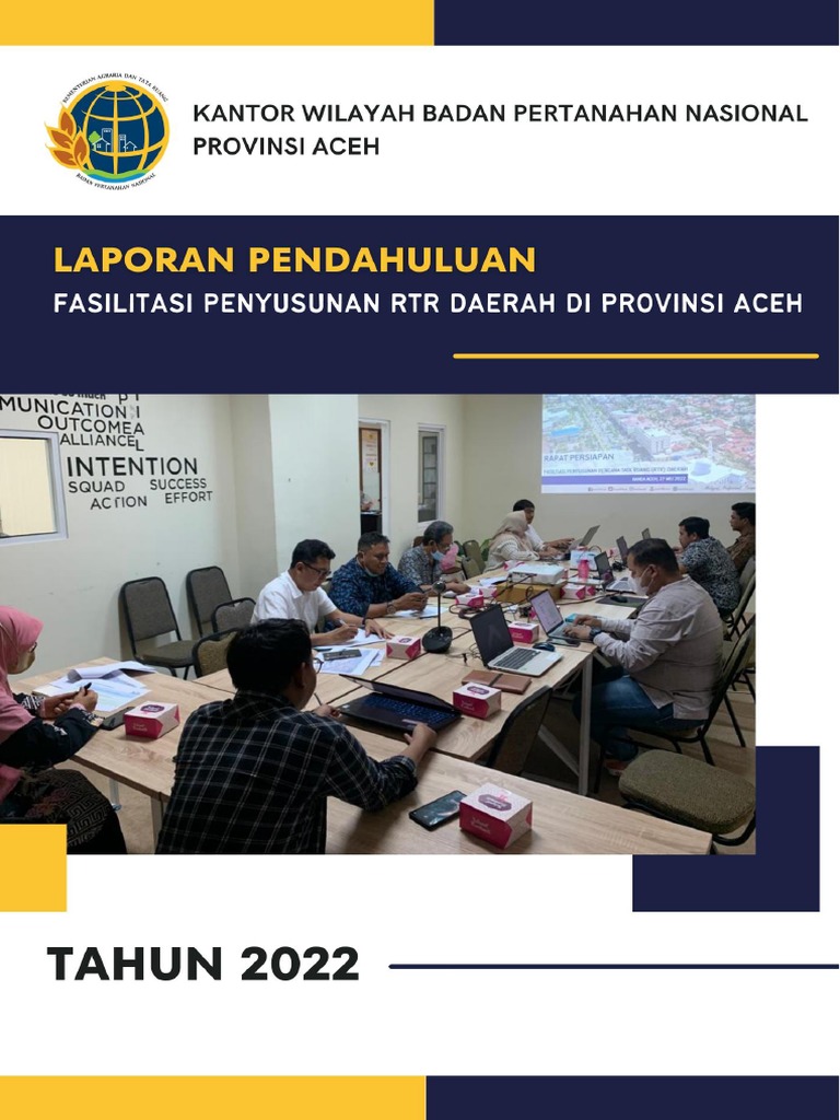 01 Laporan Pendahuluan - RTR | PDF