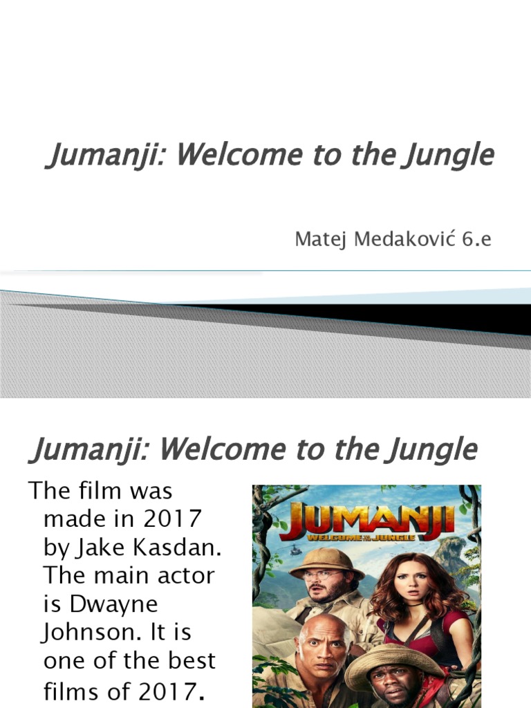 Jumanji | PDF
