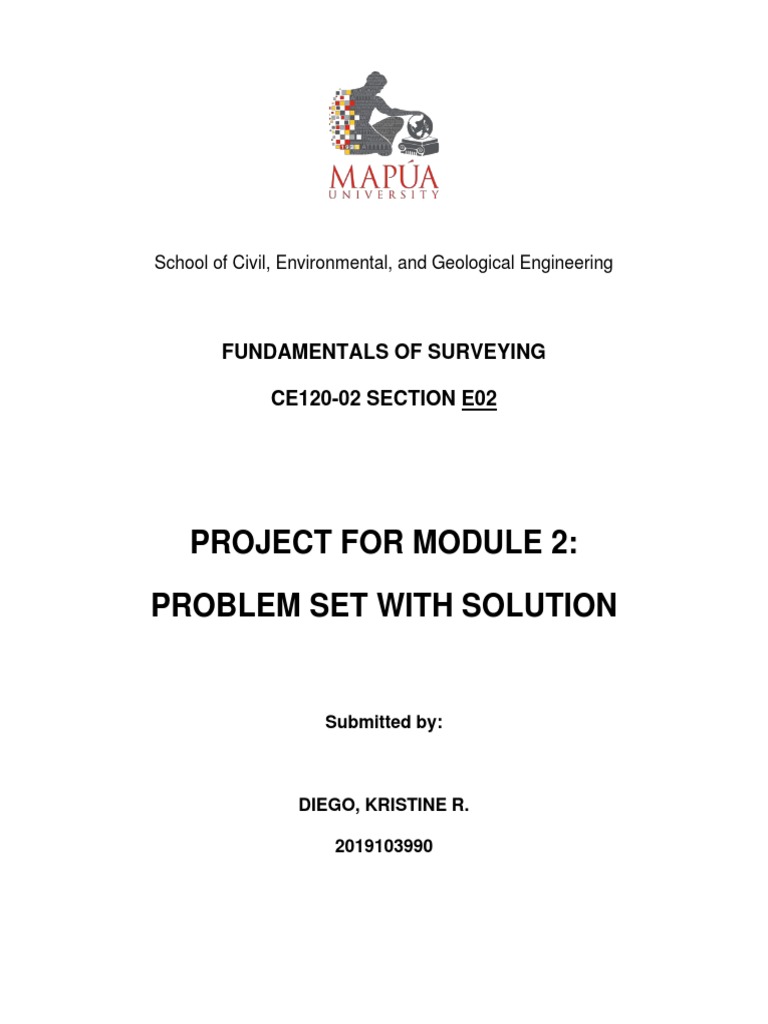 Diego Project For Module 2 Problem Set With Solution PDF | PDF ...