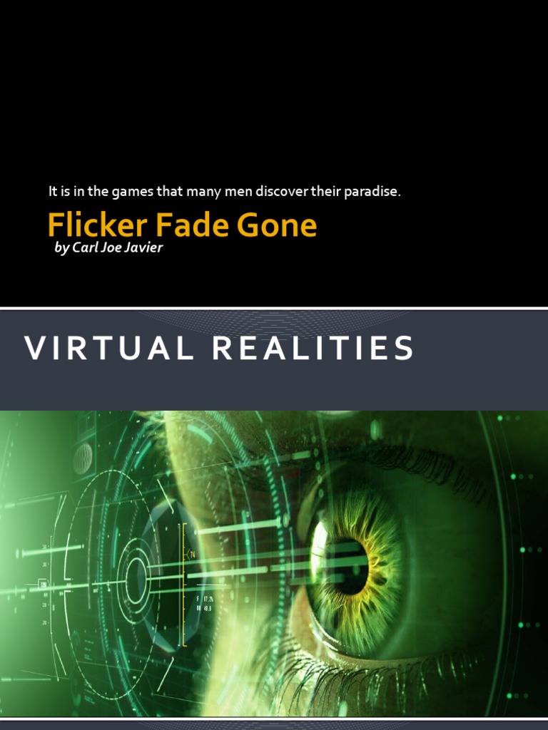 Flicker Fade Gone | PDF