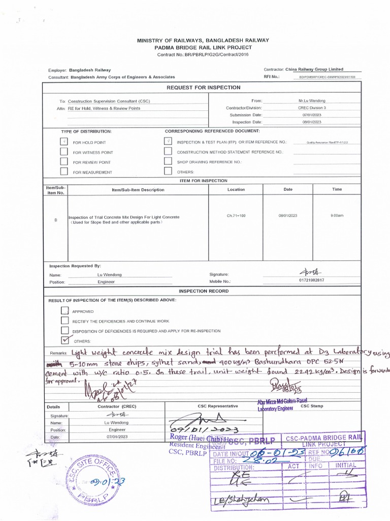 LWC Mix Design-01092023082652 | PDF