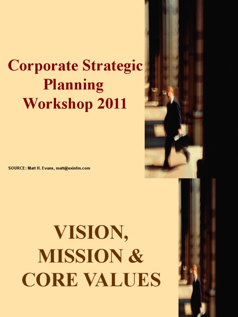 Corporate Strategic Planning - Orig | PDF | Strategic Management ...