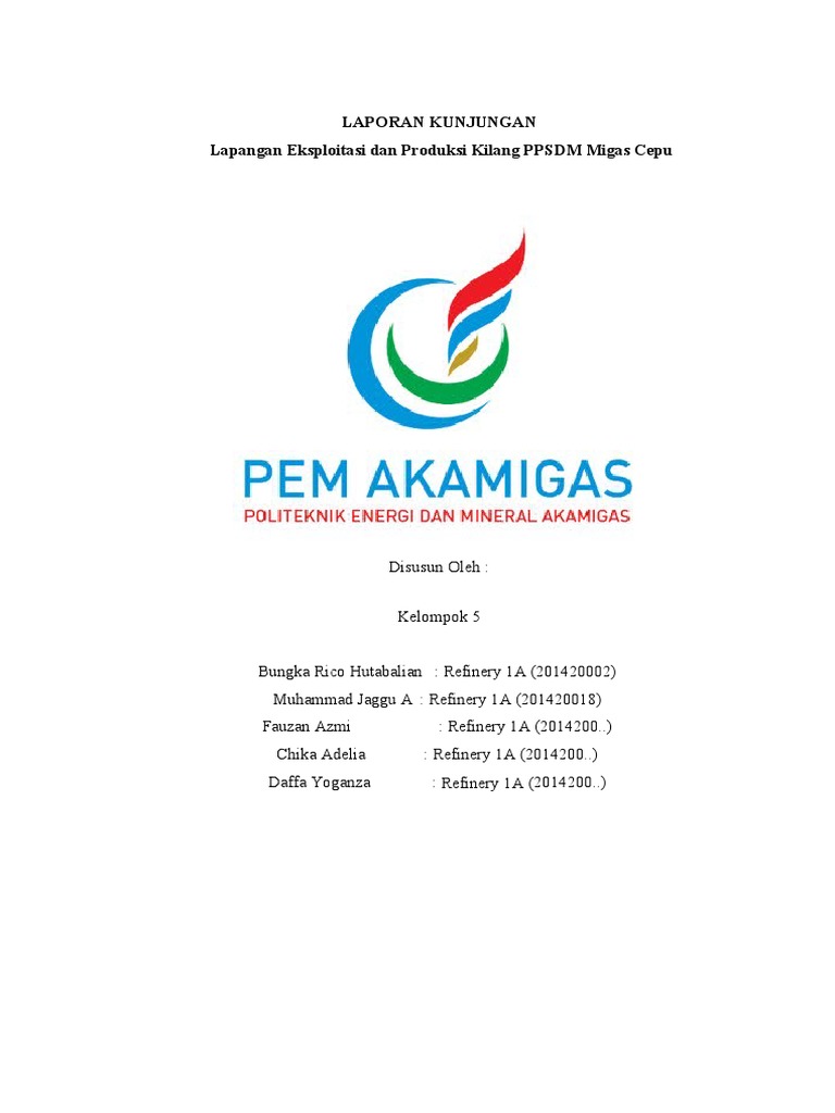 Laporan Kunjungan PPSDM | PDF | Bisnis