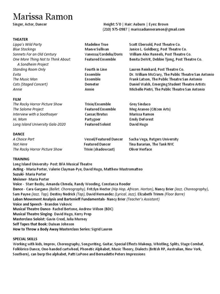 Resume1Marissa Ramon | PDF