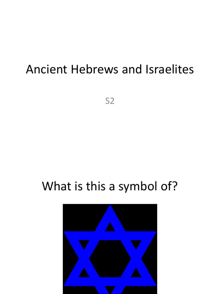 Ancient Hebrews Origins and Map Work | PDF | Israelites | Abraham