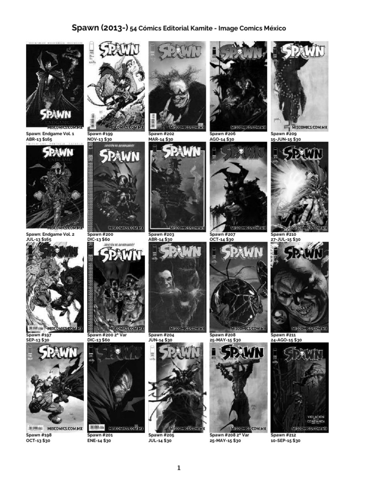 Spawn 1 Pdf