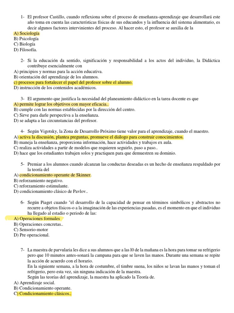 Ecap 1 | PDF | Plan de estudios | Evaluación
