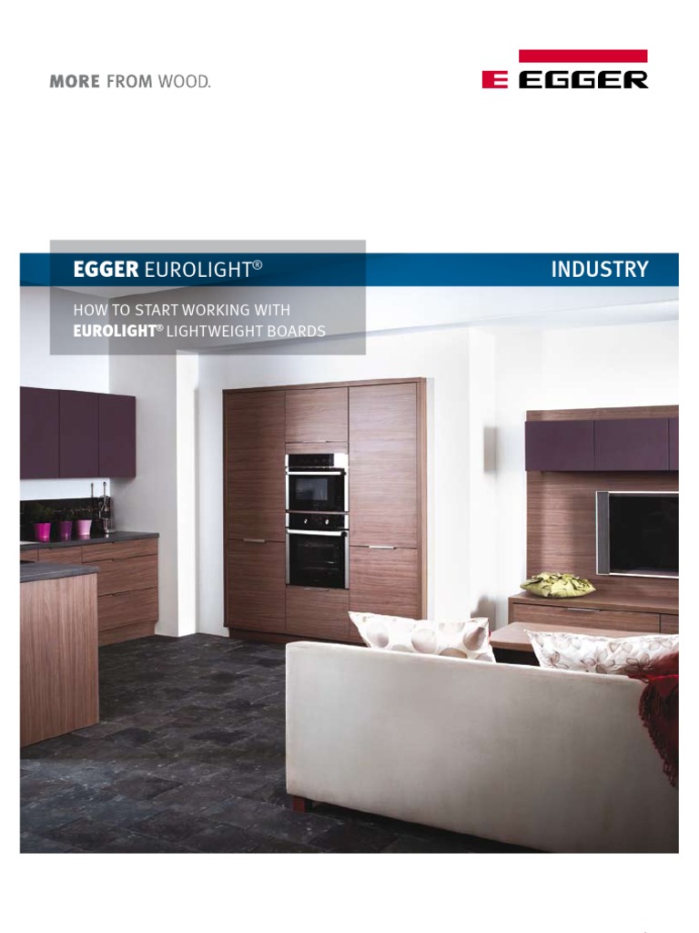 Egger BR Eurolight How-To-guide en | PDF | Countertop | Adhesive