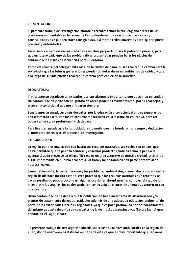 CCSS Proyecto | PDF | La contaminación del aire | Contaminación