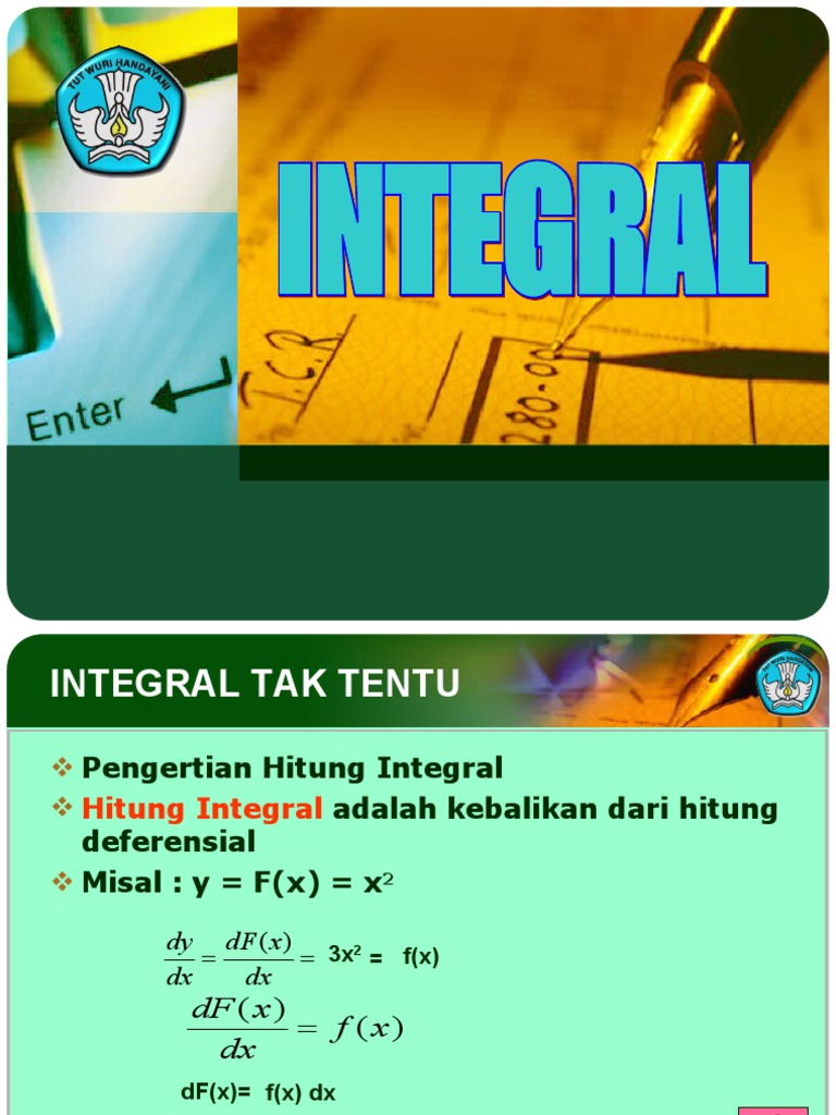 Integral | PDF | Metode & Bahan Ajar