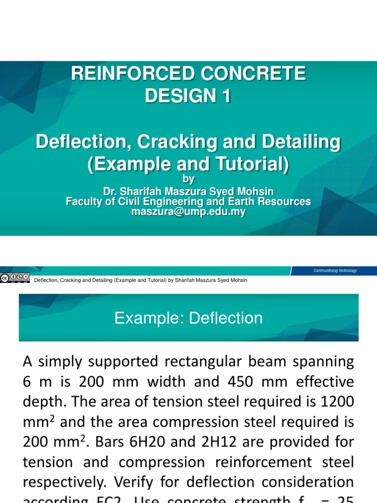 Reinforced Concrete Design Tutorial Pdf Concrete Beam Structure