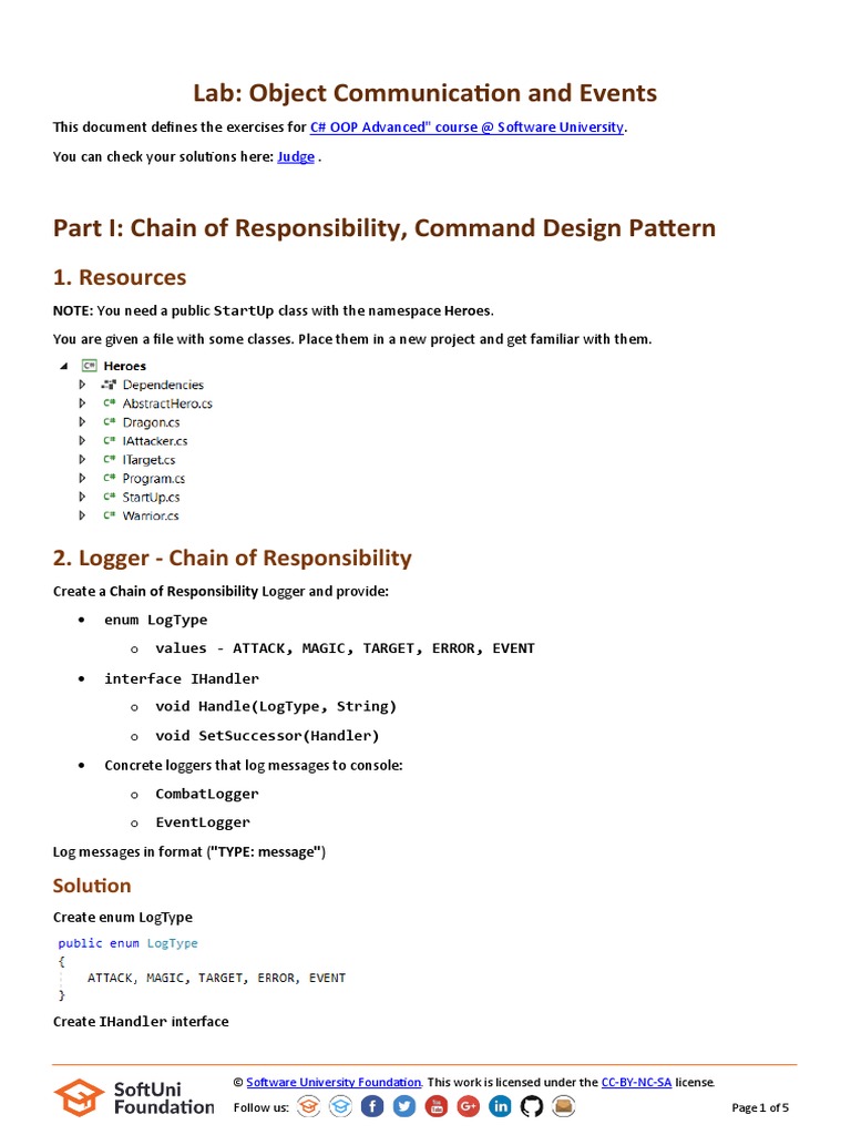 CSharp OOP Advanced Communication and Events Lab | PDF | Product ... CSharp OOP Advanced Communication and Events Lab | PDF | Product ...