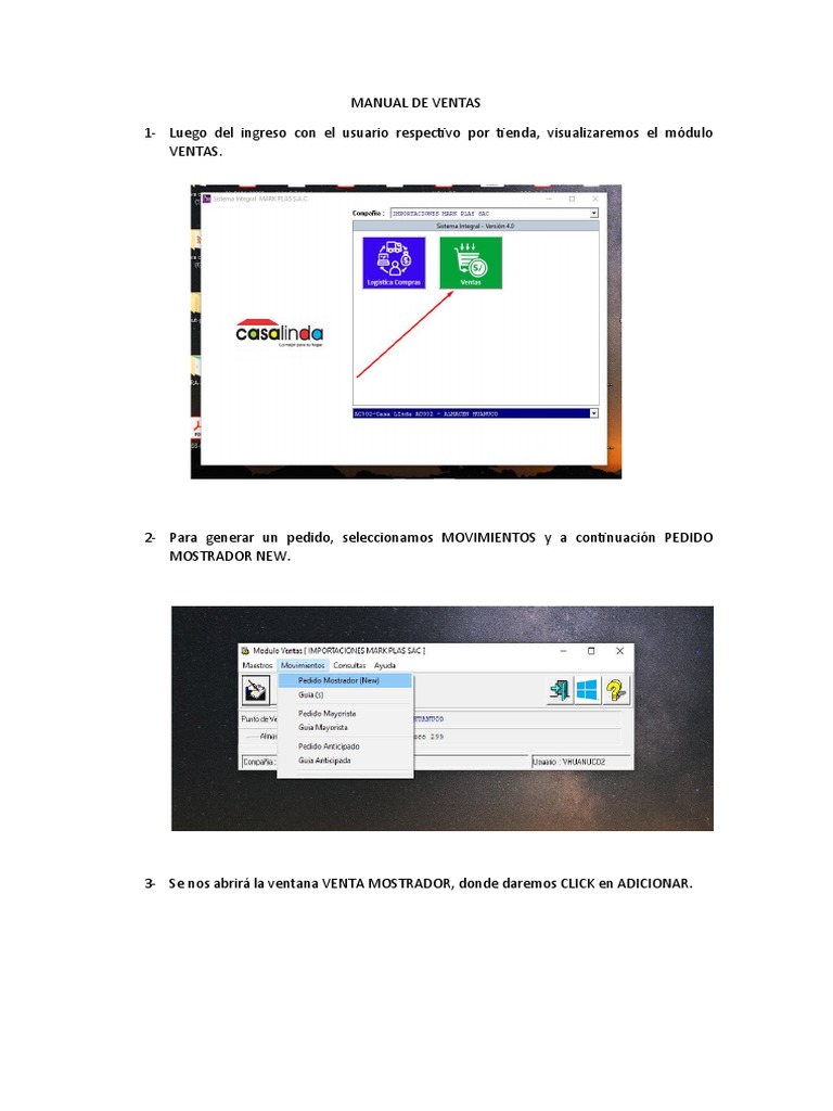 Manual de Ventas | PDF