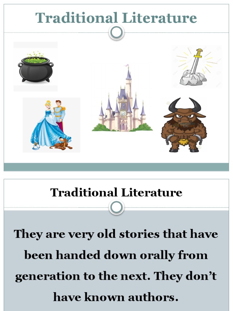 Traditional Literature | PDF